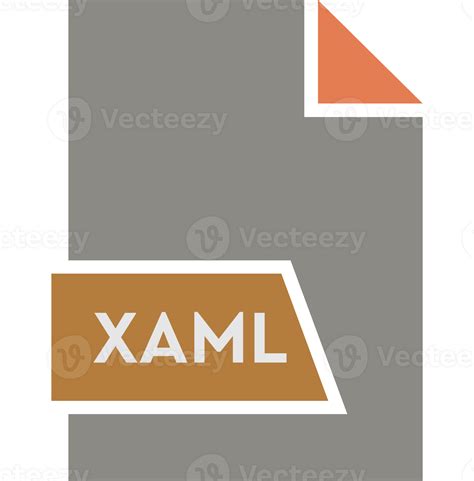 Xaml File Format Icon Shape Design Element 57912361 Png