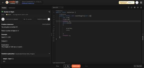 Kartheek Naidu Ch On Linkedin Codingchallenge Ninjaslayground Day3