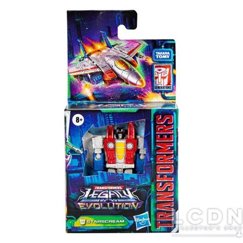 Transformers Generations Legacy Evolution Core Class Action Figurine Starscream 9cm