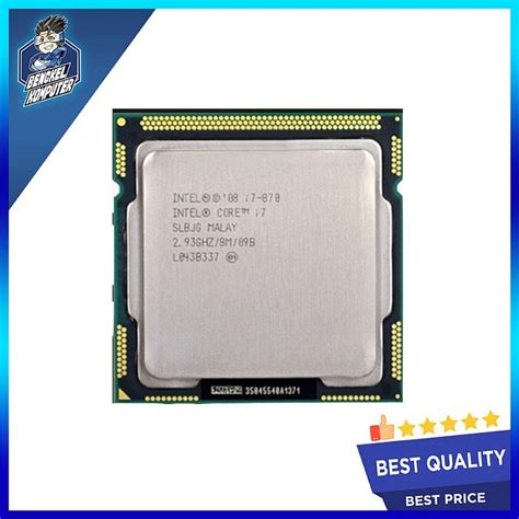 ALL PRODUCTS PROCESSOR INTEL CORE I7 870 TRAY SOCKET LGA 1156 TANPA FAN PUSAT PC RAKITAN