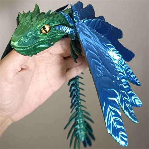 Flexi Leaf Dragon Etsy