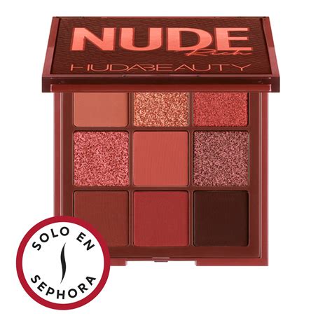 Nude Obsessions Eyeshadow Palette Paleta De Sobras Ojos Huda Beauty