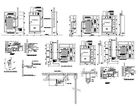 Plumbing Unit Detail Plan 2d View Layout Autocad File