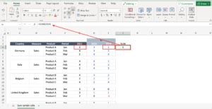 How Do You Sum Only Certain Cells In Excel SpreadCheaters