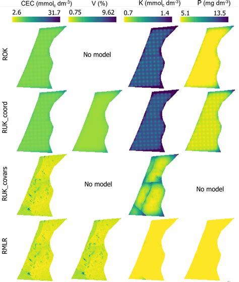 Spatial Distribution Of Standard Error Of Predictions For Soil