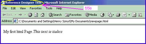 HTML Tutorial Hello World