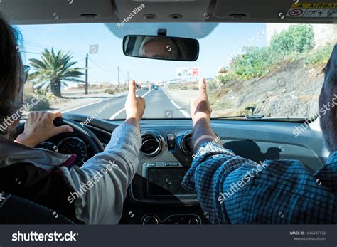 74 478 2 Person Car Driving High Angle Royalty Free Images Stock
