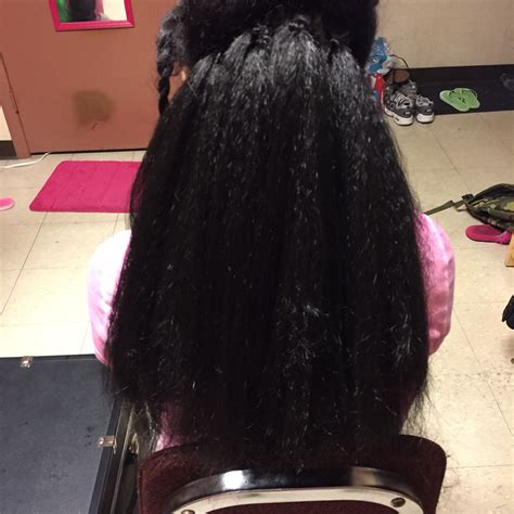 Crochet Braids With Kanekalon Hair Kanekalon Hairstyles Long Hair