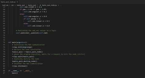 Unit 3 Topics Quiz Ros2 Basics In 5 Days Humble Python The