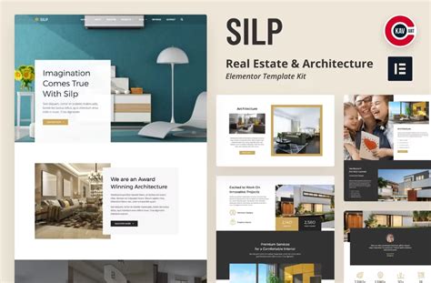 Silp Real Estate And Architecture Template Kit Wp Themes And Plugins
