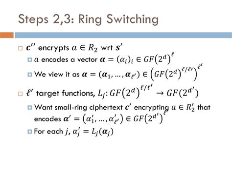 Ppt Field Switching In Homomorphic Encryption Powerpoint Presentation Id2196442