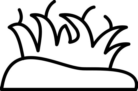 Desert Grass Icon Style 20879633 Vector Art At Vecteezy