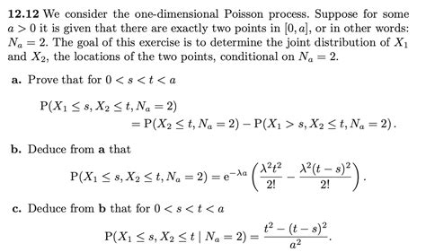 solved 12 12 we consider the one dimensional poisson