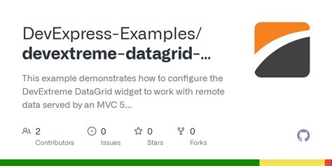 Github Devexpress Examplesdevextreme Datagrid Mvc5 This Example Demonstrates How To