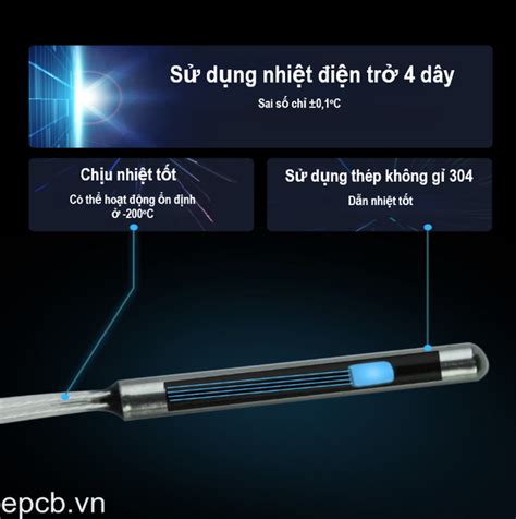 Module đọc Cảm Biến Nhiệt độ Pt100 Kết Nối Wifi