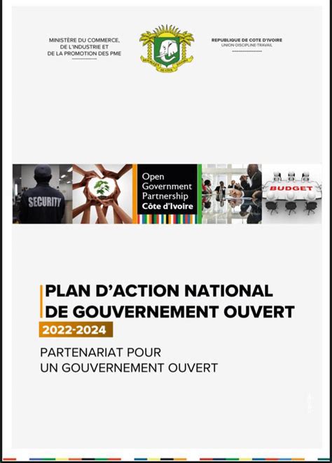 Le Plan Open Government Partnership Côte Divoire Ogp Ci