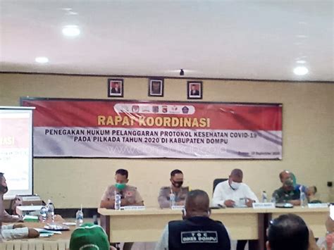 Rakor Penegakan Hukum Pelanggaran Protokol Covid 19 Ini Penyampaian