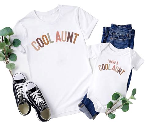 Sobrino Y Sobrina Camiseta De Tía Y Sobrina Etsy España