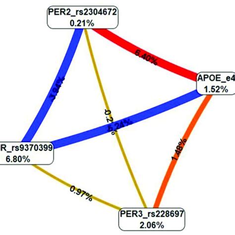 interaction entropy graph for gene gene interactions via multifactor