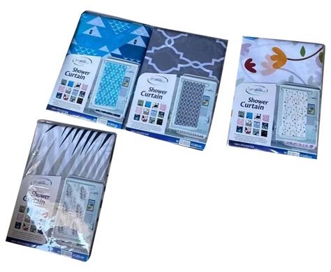 Printed 180x200cmwxh Polyester Shower Curtain At ₹ 160piece In New Delhi