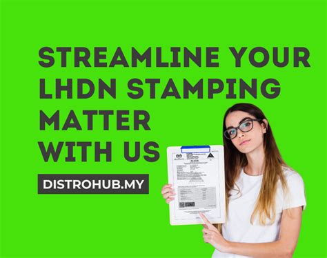 How To Simplify Your Lhdn Stamp Needs Distro Hub