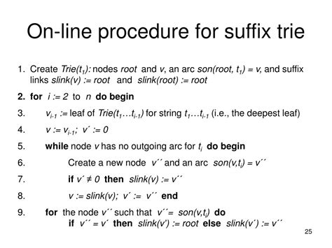 Ppt Suffix Tree And Suffix Array Techniques For Pattern Analysis In