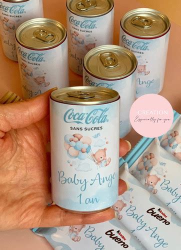 Étiquette Mini Cannette Coca Cola Creation Especially
