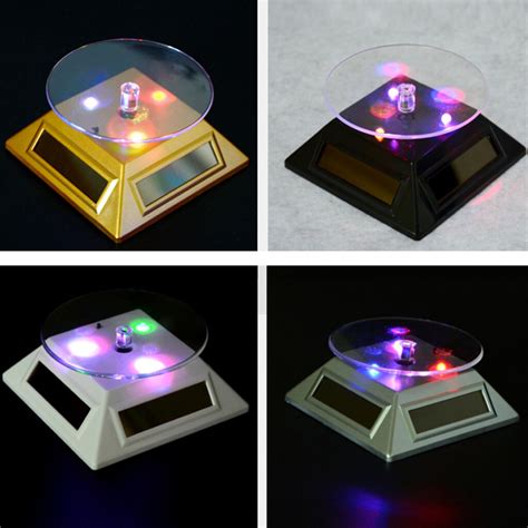 Upcale Solar Powered 360 Degree Rotating Display S Vicedeal