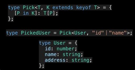 秒懂 Typescript 泛型工具类型！