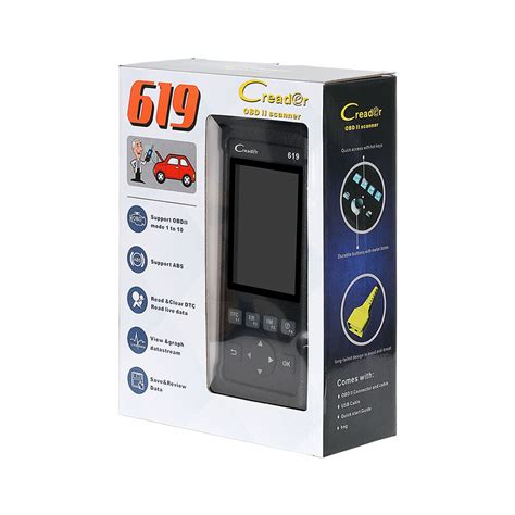 Newest Launch Creader 619 Code Reader Diagnostic Scanner