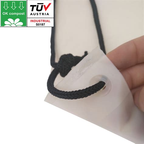 Compostable Drawstring Backpack Universal Plastic And Metal