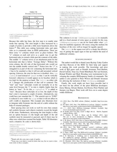 26 Journal Of Latex Class