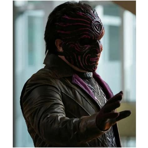 Bashir Malik The Flash Season 07 Leather Coat