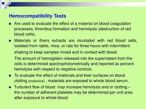 Ppt Biomaterials And Biocompatibility Biological Response Biocompatibility Tests Lenka