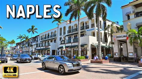 Naples Florida 5th Ave Walking Tour Youtube