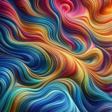 Colorful Abstract Swirl Pattern Showcasing Vibrant Hues And Dynamic Movement In An Artistic