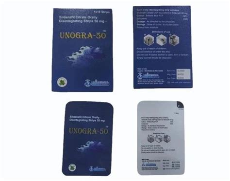 Sildenafil Citrate Orally Disintegrating Strips 50 Mg At Rs 55 Pack In Nagpur