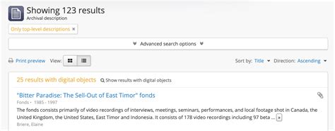 Advanced Search Documentation Version 26 Atom Open Source