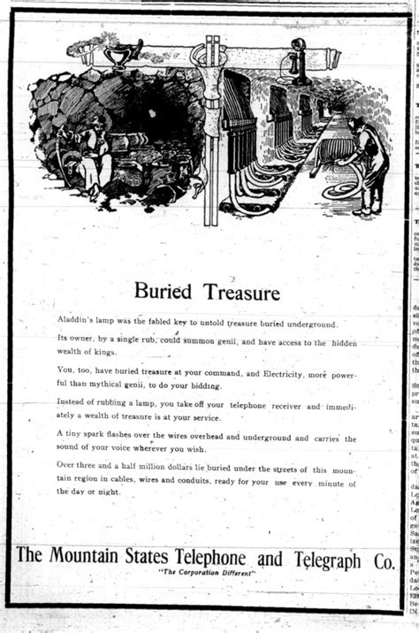 Pin On Mountain States Telephone And Telegraph Company