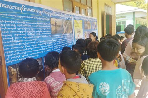 ငါန်းဇွန်မြို့ အမှတ် ၃ အခြေခံပညာမူလတန်းကျောင်း၌ ကလေးအလုပ်သမားပပျောက်ရေး အသိပညာပေးဟောပြောပွဲနှင့