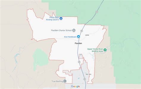 Where Is Paulden Arizona See Regional Map And More