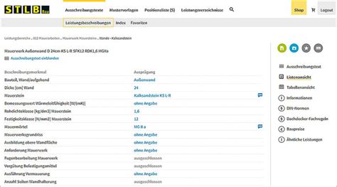 Stlb Bau Din Und Vob Gerechte Ausschreibungstexte