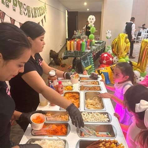 Snack Bar Barra De Snacks Para Fiestas