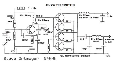 Build Your Own 80m Cw Transmitter From Scratch