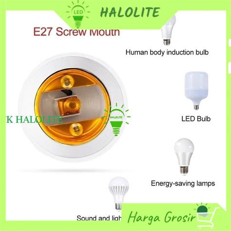 Jual Converter Lampu Fitting E14 Ke Fitting E27 Fiting Over E 14 E 27