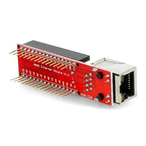 Síťový Modul Ethernet Shield V1 0 Pro Arduino Nano Botland Obchod S