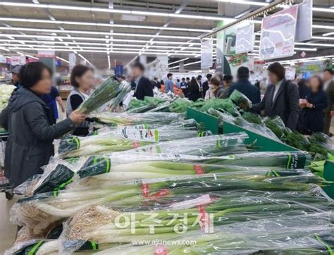 [포토] 875원 대파 구매하는 시민들 네이트 뉴스