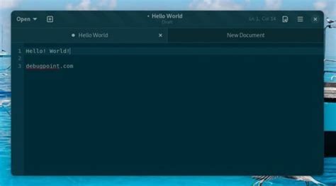 New GNOME Text Editor Everything You Need To Know