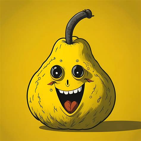 Pear Cartoon Cute