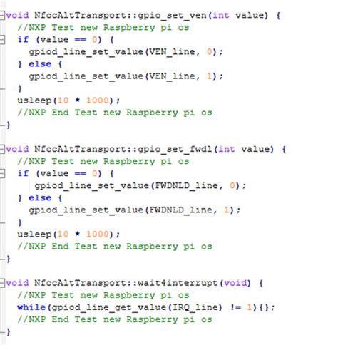 Porting Pn7160 Nci2 Stack To Raspberry Pi 5 Os Bookworm Nxp Community